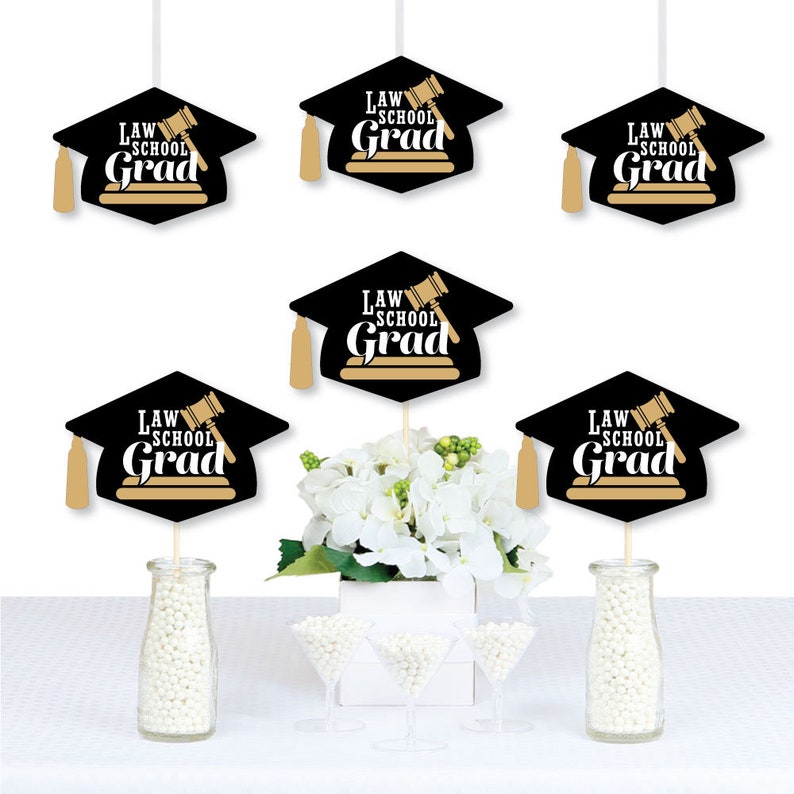 Law School Grad Grad Cap Decorations DIY Future Lawyer - Etsy