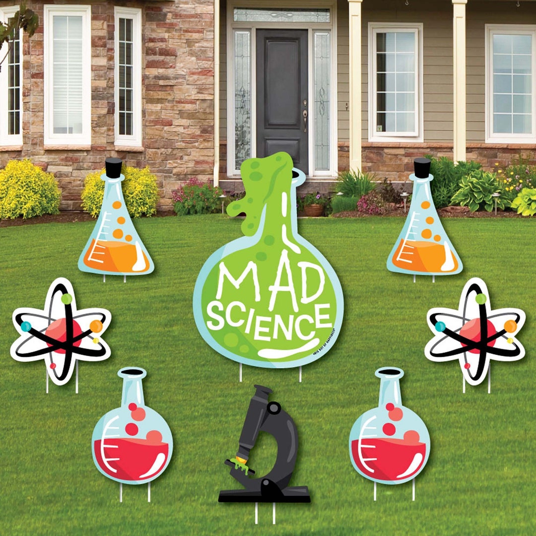 Scientist Lab - Yard Sign and Outdoor Lawn Decorations - Baby Shower or ...