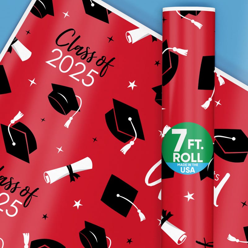 Graduation Wrapping Paper - Etsy
