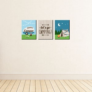 Happy Camper - Kids Room, Nursery & Home Décor - 7.5” X 10” Kids Wall ...