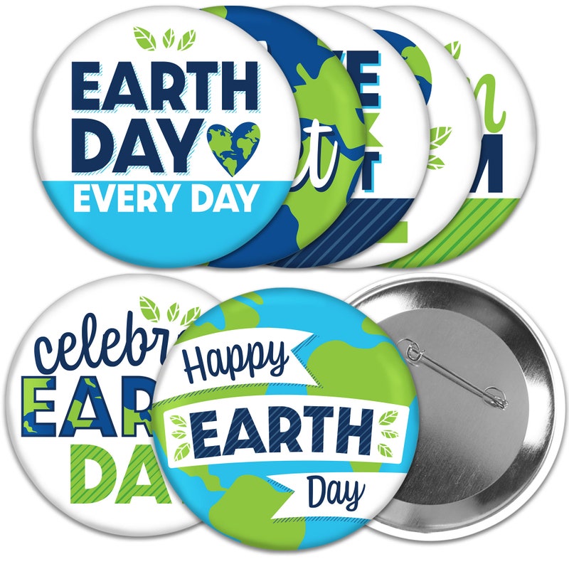 Earth Pins - Etsy