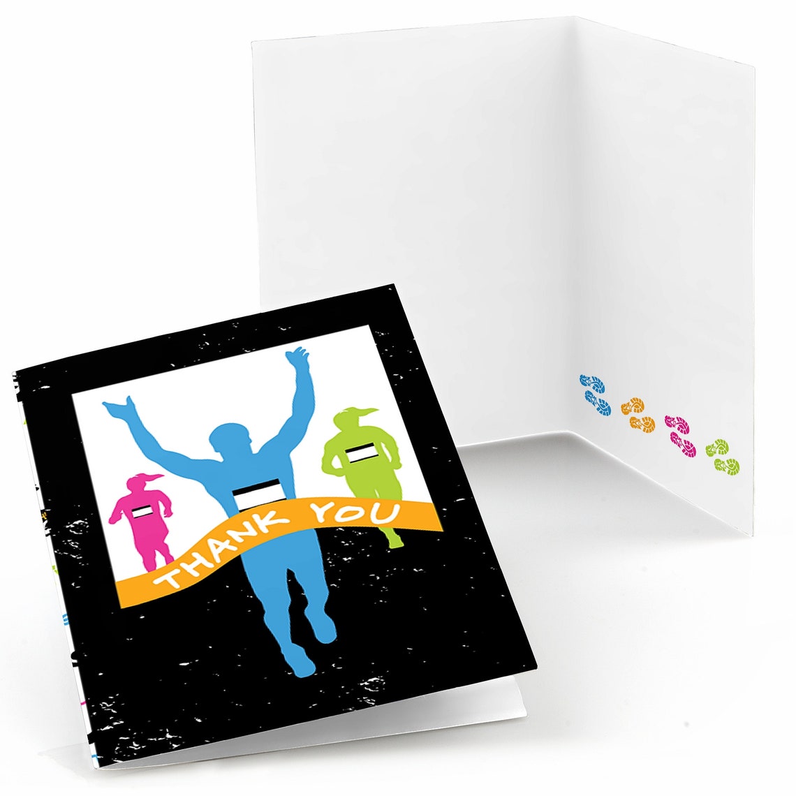 Set the Pace - Running - Thank You Cards - Track Thank You Cards ...