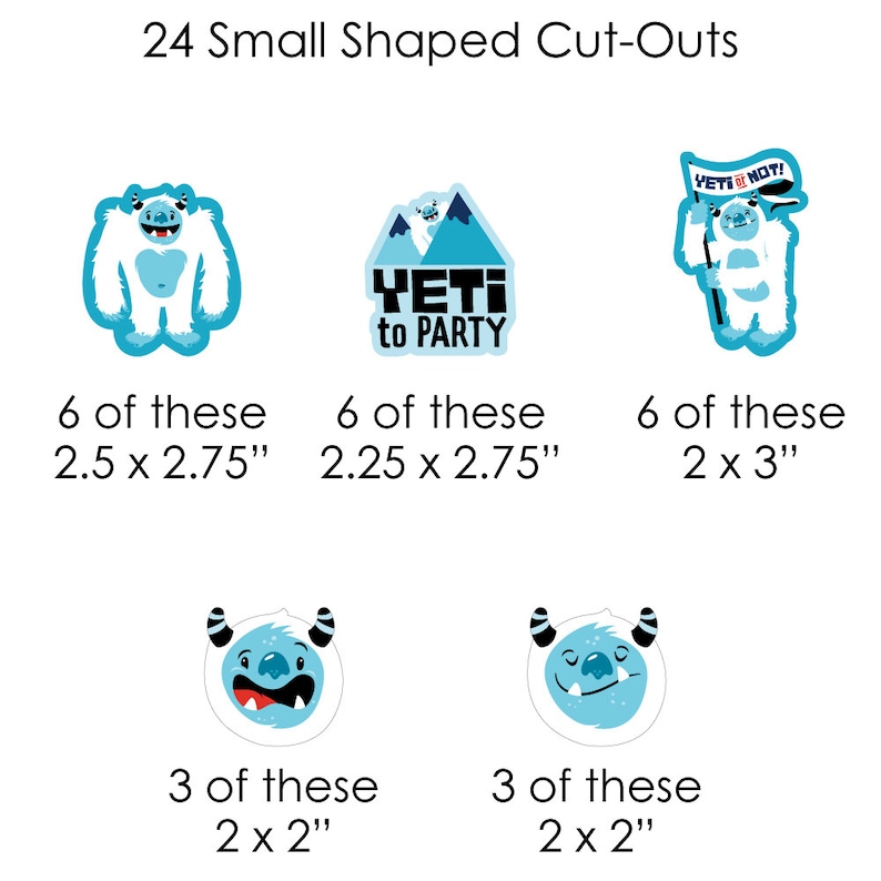 Yeti to Party - Abominable Snowman Party or Birthday Party DIY ...