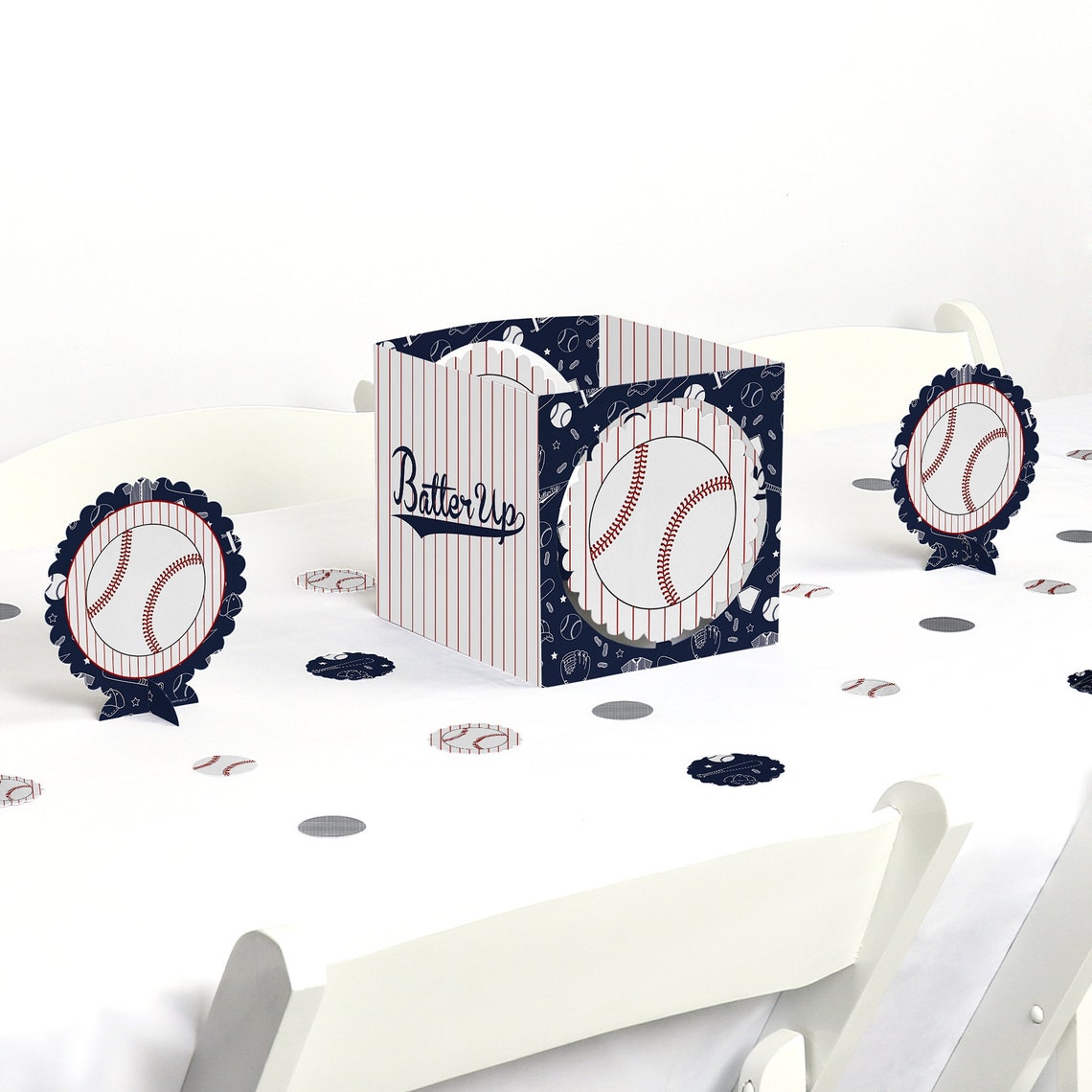 Baseball Centerpiece & Table Decoration Kit Baseball Party - Etsy