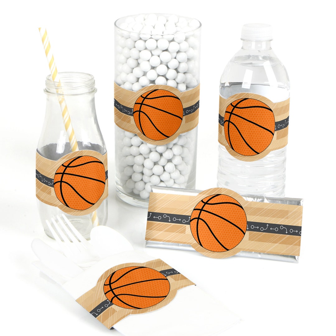 Nothin' but Net - Basketball - Party Favor Wrappers - Party Supplies ...