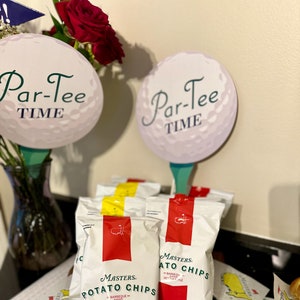 Par-tee Time - Golf - Centerpiece Sticks - Golf Birthday or Retirement ...