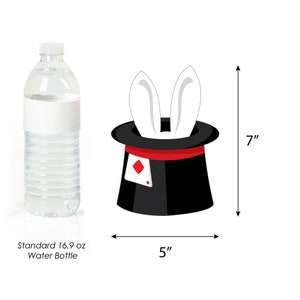 Ta-da, Magic Show - Rabbit in a Magician’s Hat Decorations DIY Magical ...