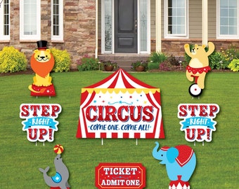 Step Right up Carnival Sign - Etsy