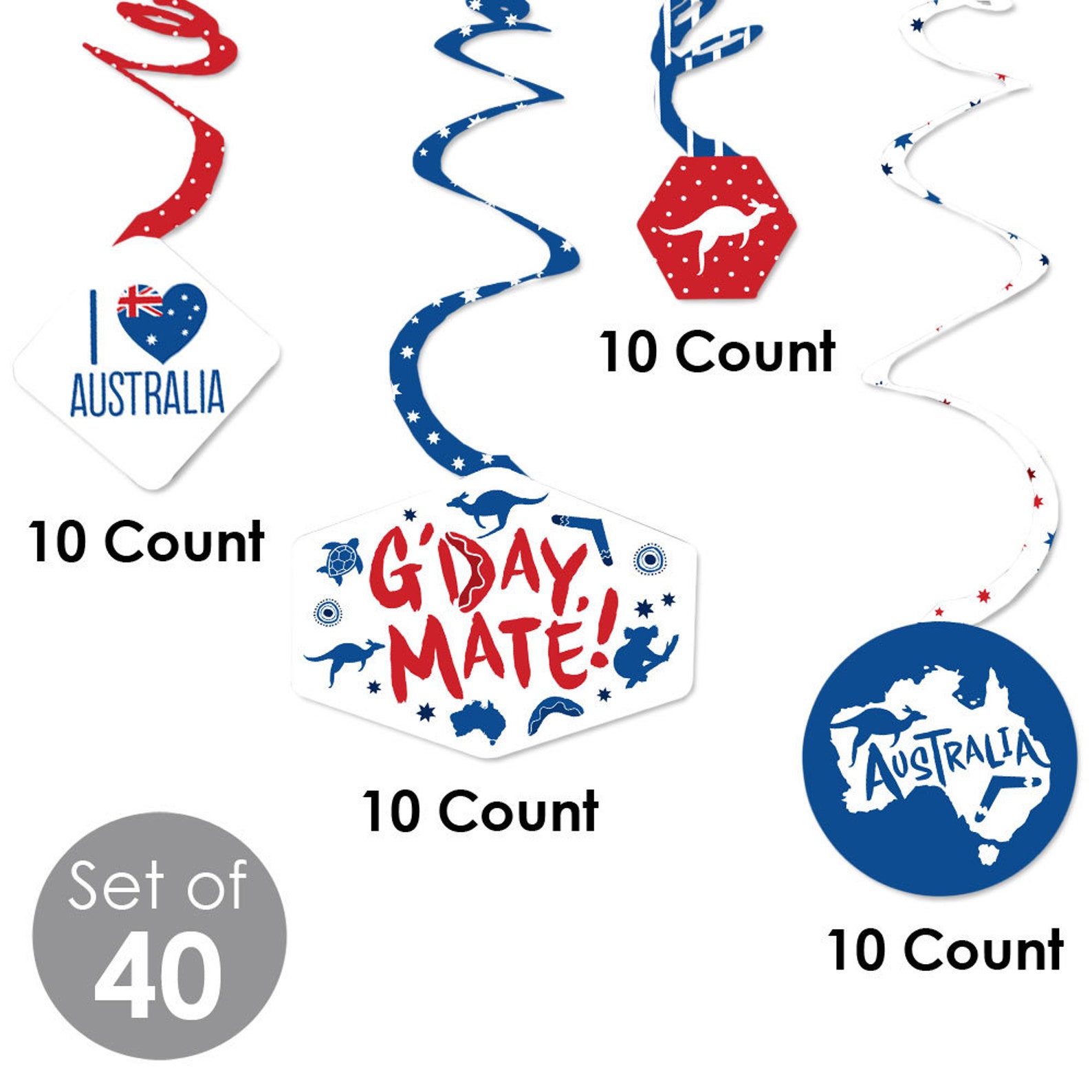 Australia Day Gday Mate Aussie Party Hanging Decor Party Etsy