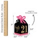 Finally 21 Girl Square Favor Gift Boxes 21st Birthday - Etsy