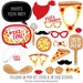 Pizza Party Time 20 Piece Baby Shower or Birthday Party - Etsy