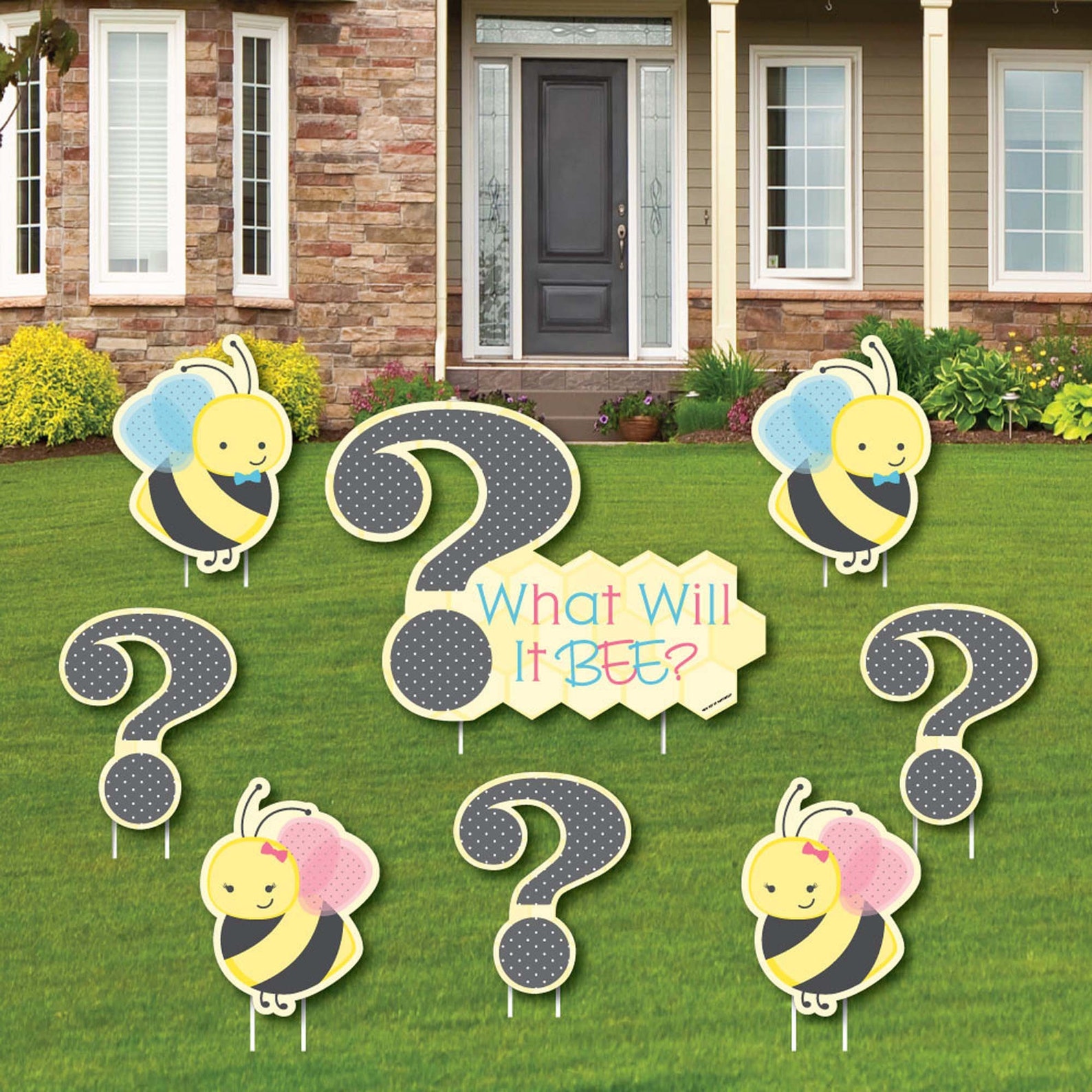 What Will It BEE Yard Sign & Outdoor Lawn Decorations - Etsy