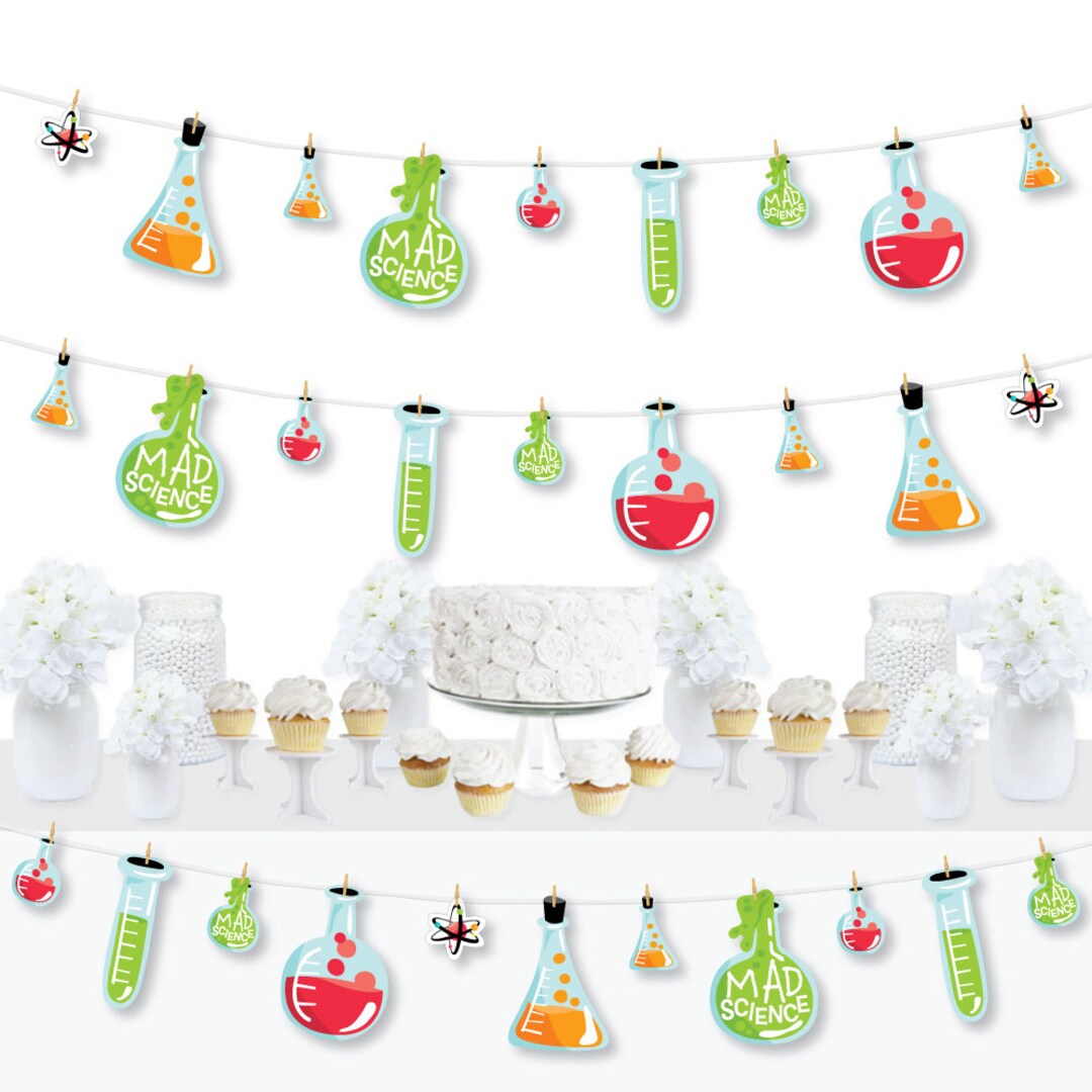 Scientist Lab - Baby Shower or Birthday Party DIY Decorations ...