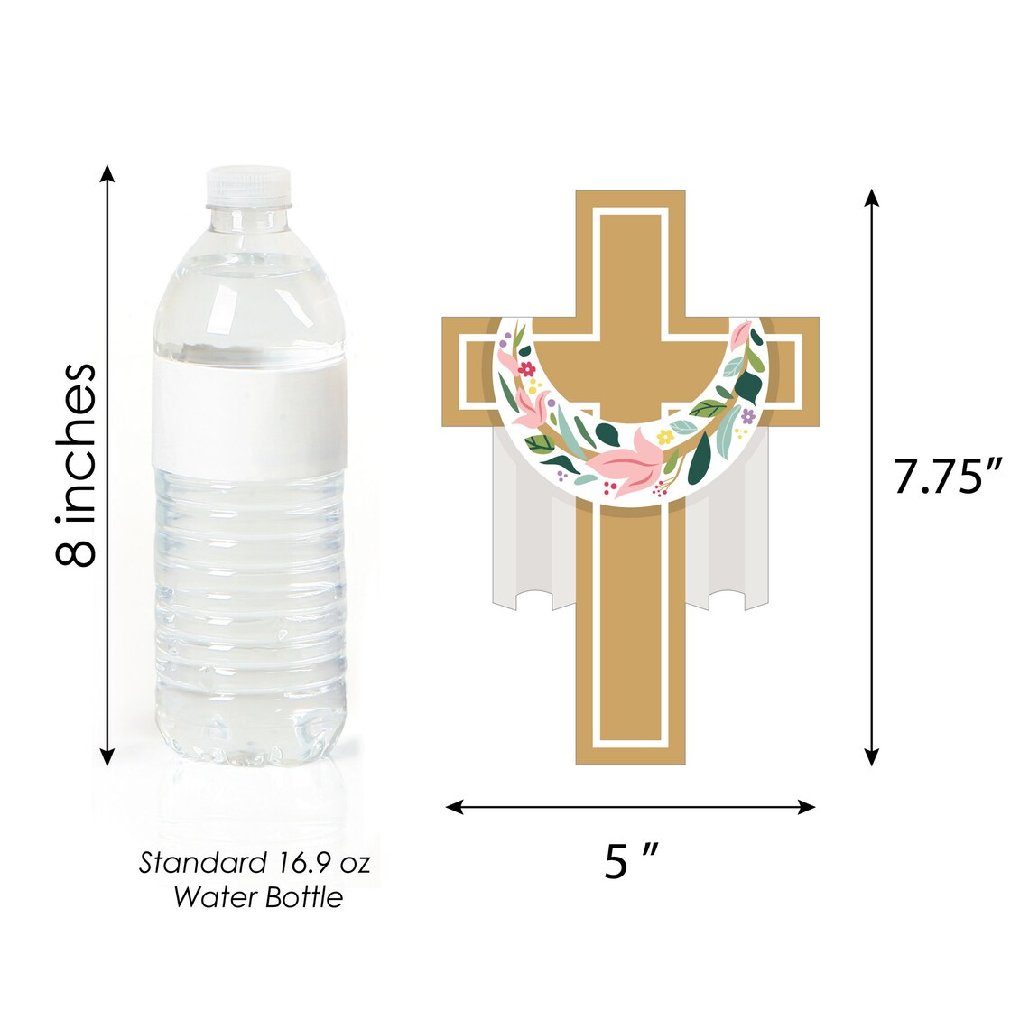 Religious Easter - Cross Decorations DIY Christian Holiday Party ...