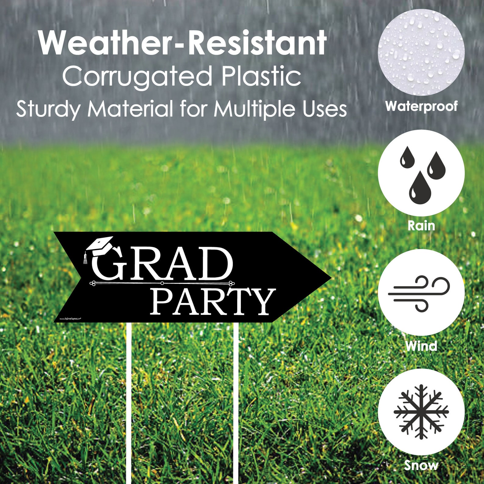 Graduation Cheers Arrow Graduation Party Direction Signs | Etsy