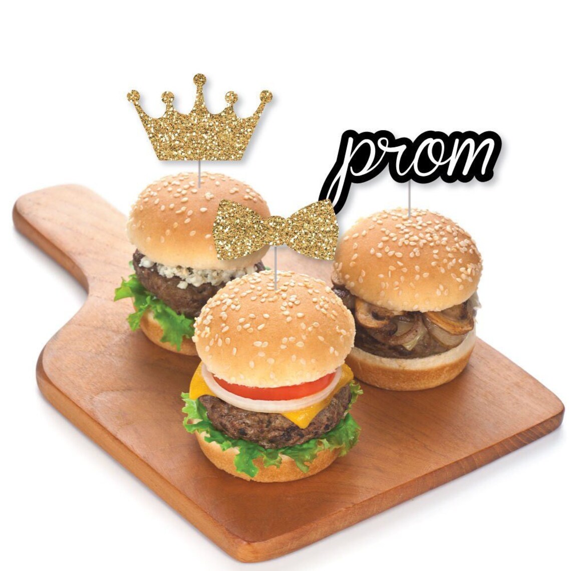 Prom Dessert Cupcake Toppers Prom Night Party Clear Treat - Etsy