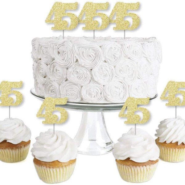 45th Birthday Cake - Etsy