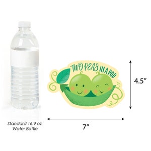 Double the Fun - Twins Two Peas in A Pod - DIY Shaped Decorations ...