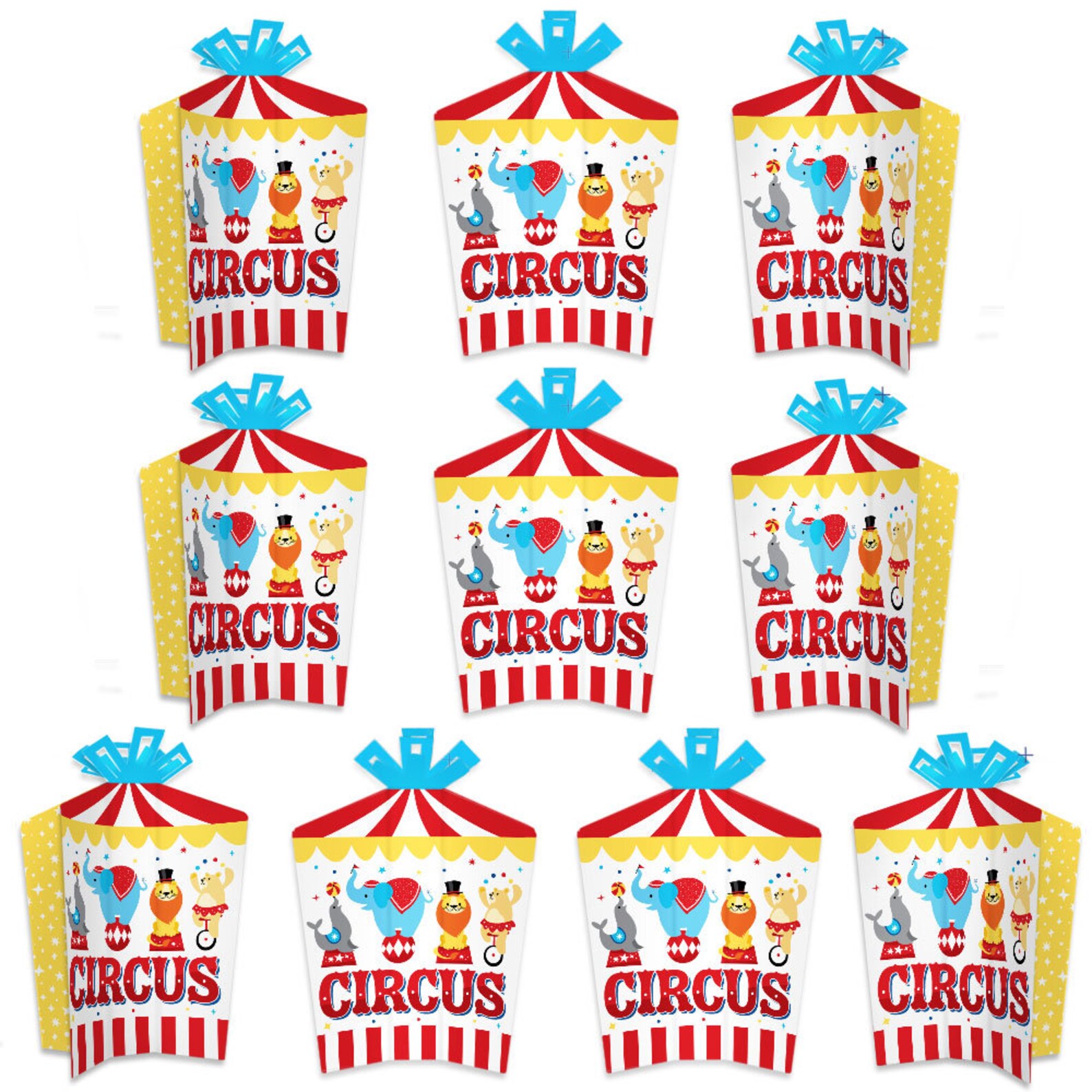 Carnival - Step Right up Circus - Table Decorations - Carnival Themed ...
