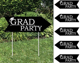 Graduation Party Arrow Signs - Etsy
