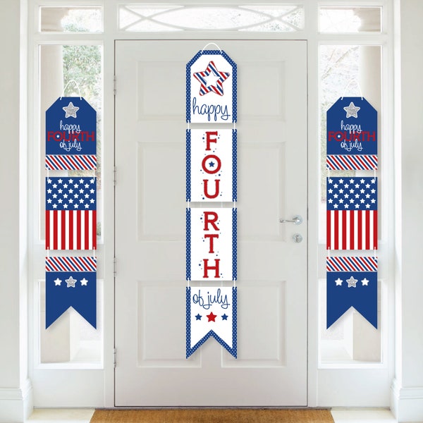 Fourth of July Door Decorations - Etsy