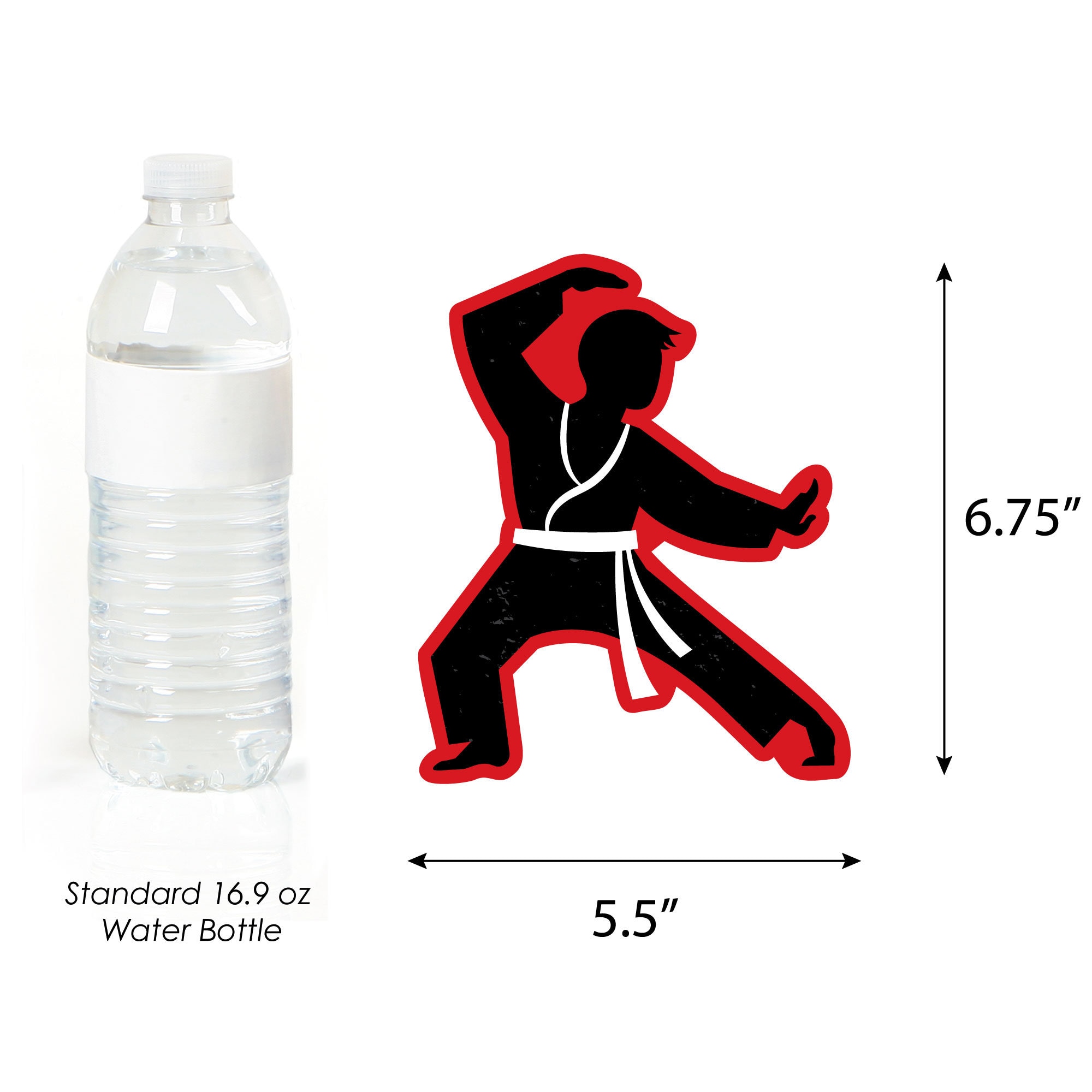 Karate Master - Decorations DIY Martial Arts Birthday Party Essentials ...