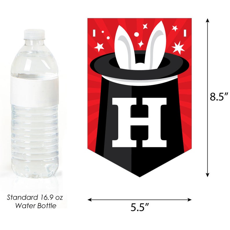 Personalized Ta-da, Magic Show - Custom Magical Birthday Party Bunting ...