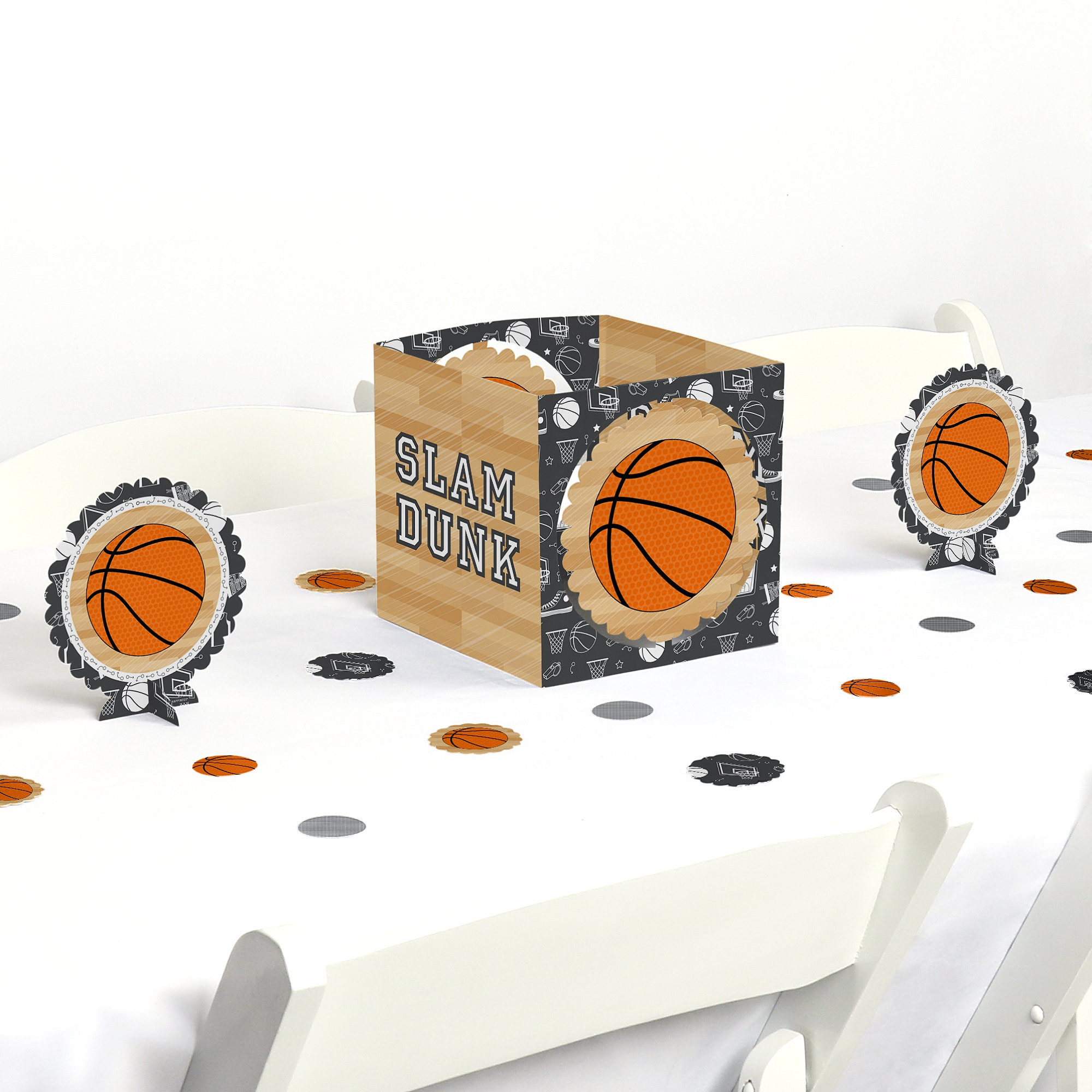 Basketball Centerpiece & Table Decoration Kit Basketball - Etsy