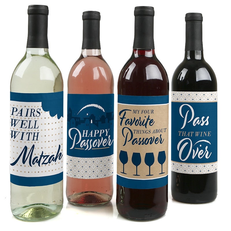 Passover Wine Labels - Etsy