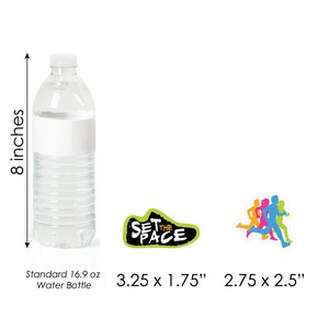 Set the Pace - Running - DIY Shaped Die Cut Paper Cut Outs - Track ...