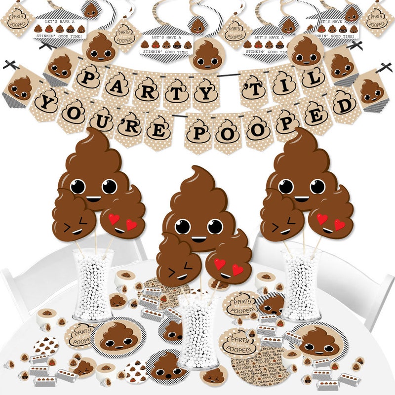 Poop Party - Etsy