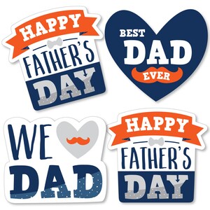 Happy Father's Day - Decorations DIY We Love Dad Party Essentials - Set ...