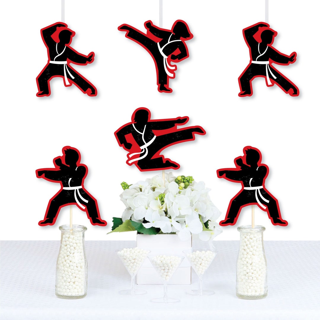 Karate Master - Decorations DIY Martial Arts Birthday Party Essentials ...