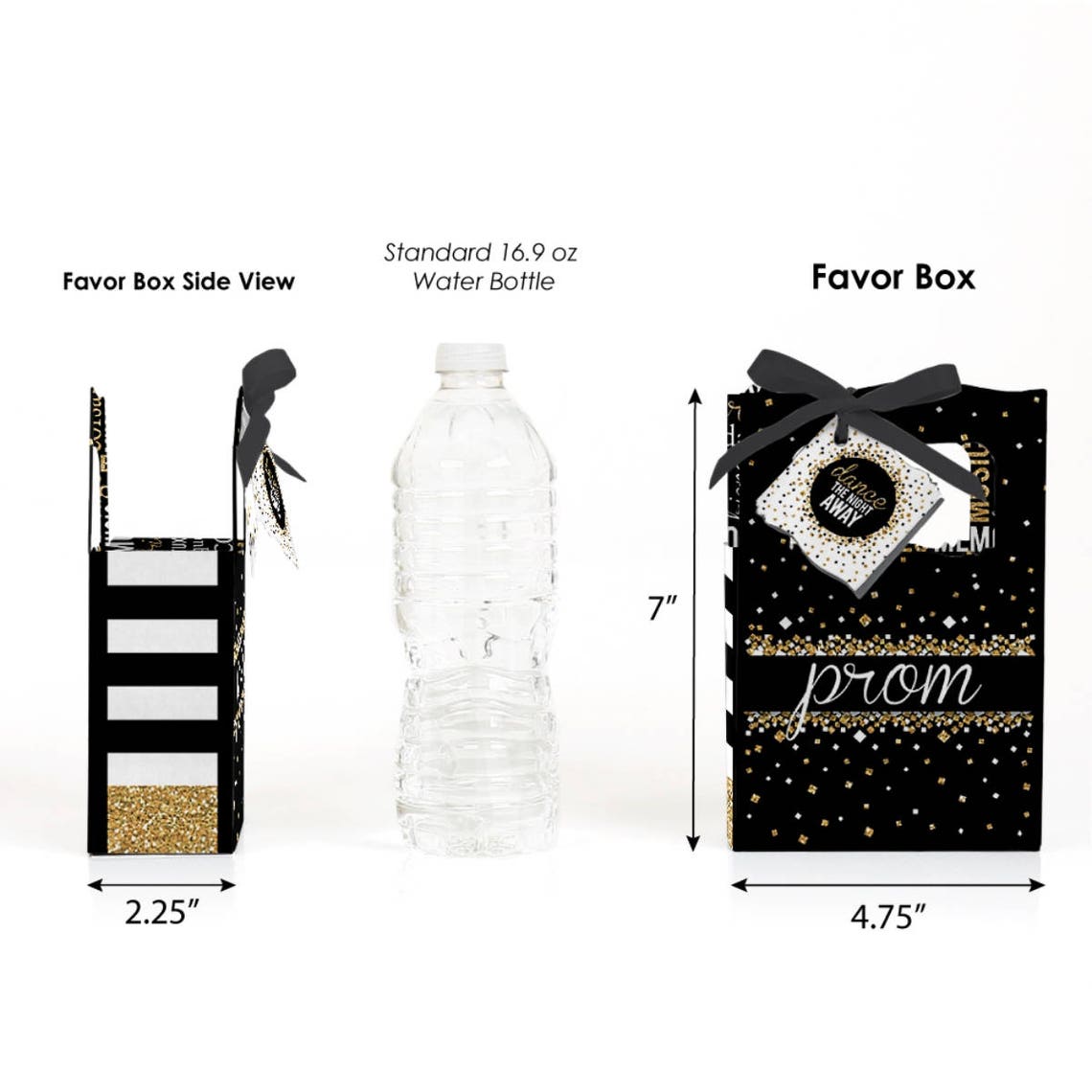 Prom - Prom Night Party Favor Boxes - Set of 12 - Etsy