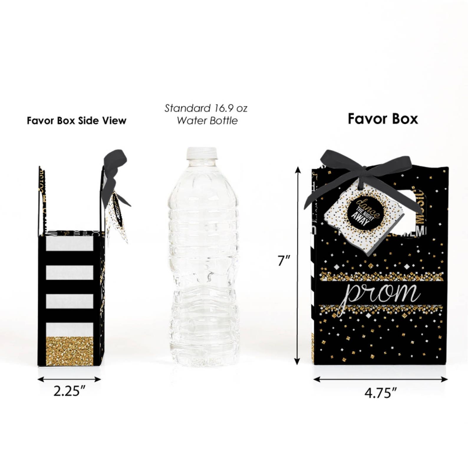 Prom Prom Night Party Favor Boxes Set of 12 - Etsy