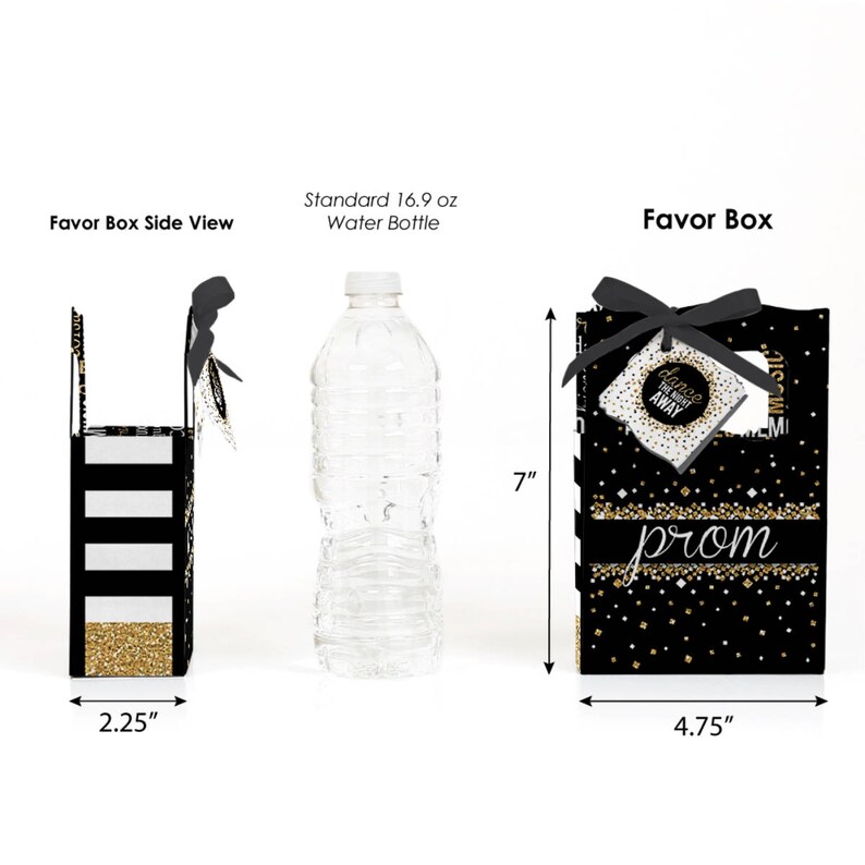 Prom Prom Night Party Favor Boxes Set of 12 - Etsy