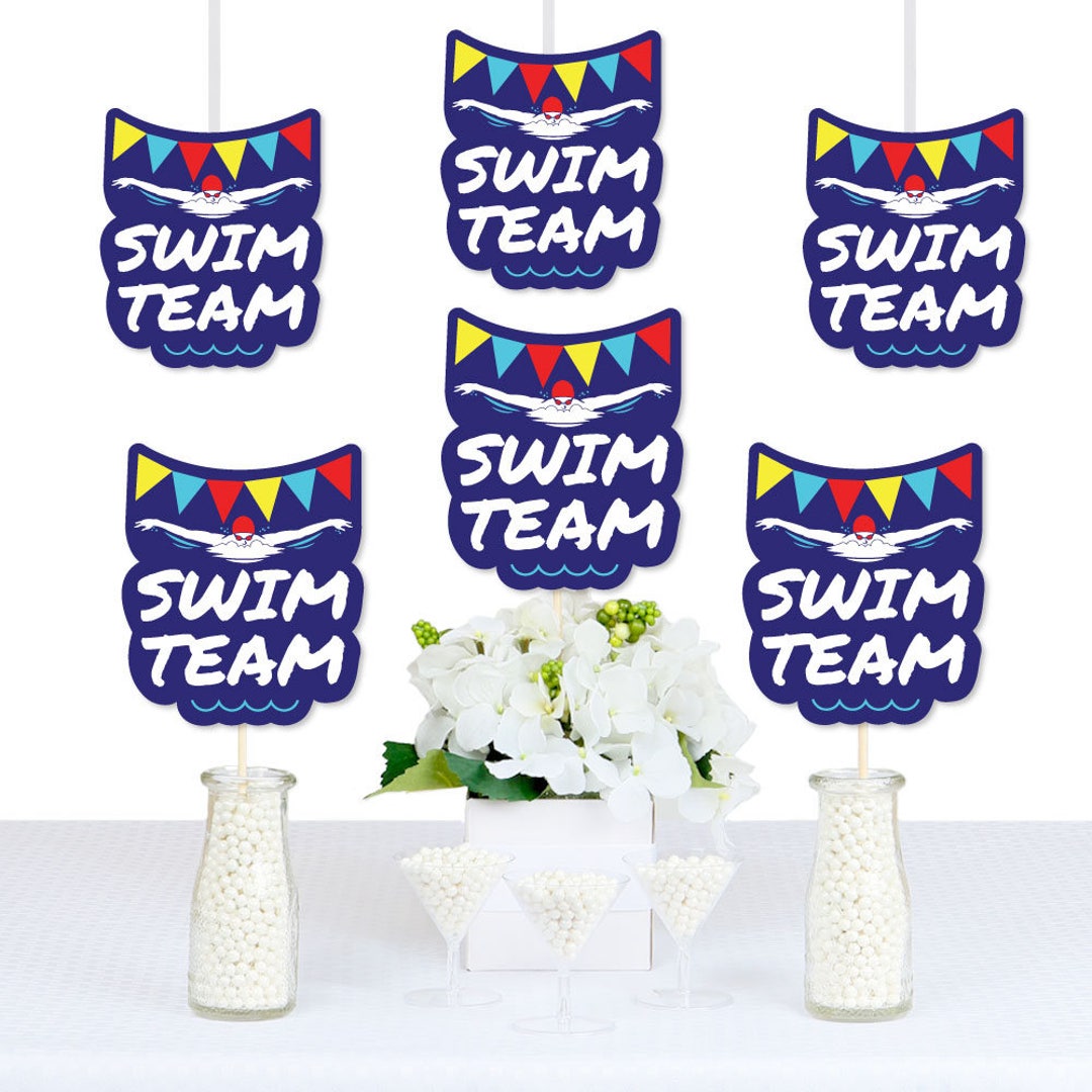Making Waves - Swim Team - DIY Decorations Party Essentials - Swimming ...
