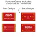 Chinese New Year 2024 Year of the Dragon Game Scratch off Fortune Cards ...
