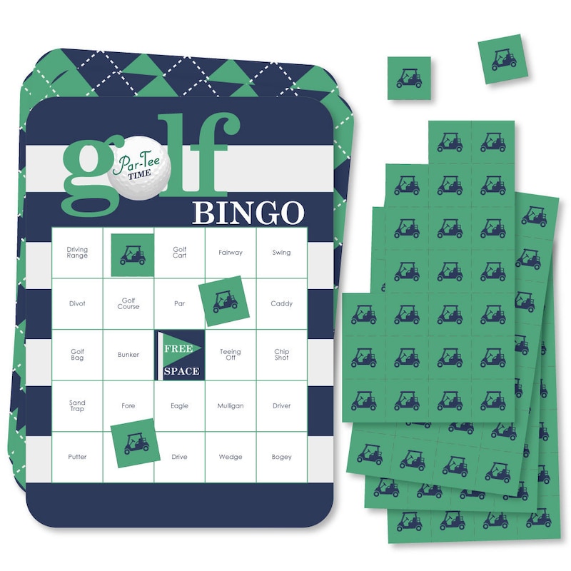 Golf Bingo - Etsy