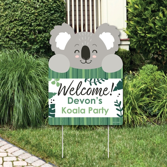 Koala Cutie - Party Decorations - Bear Birthday Party and Baby Shower ...