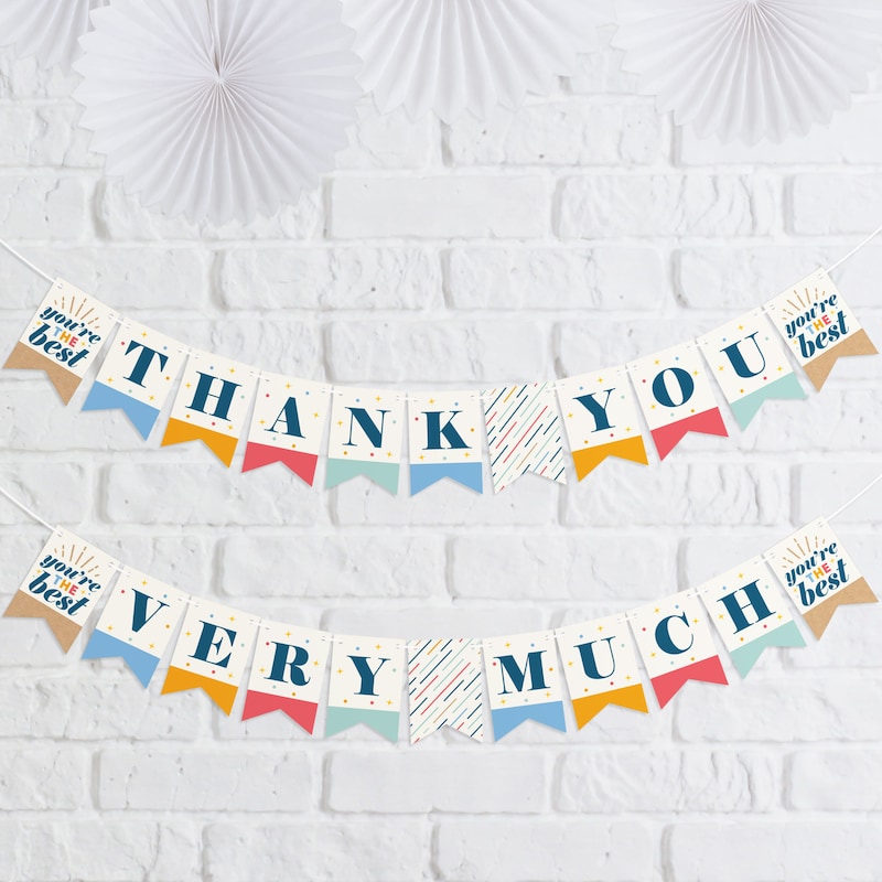 Thank You Banner - Etsy