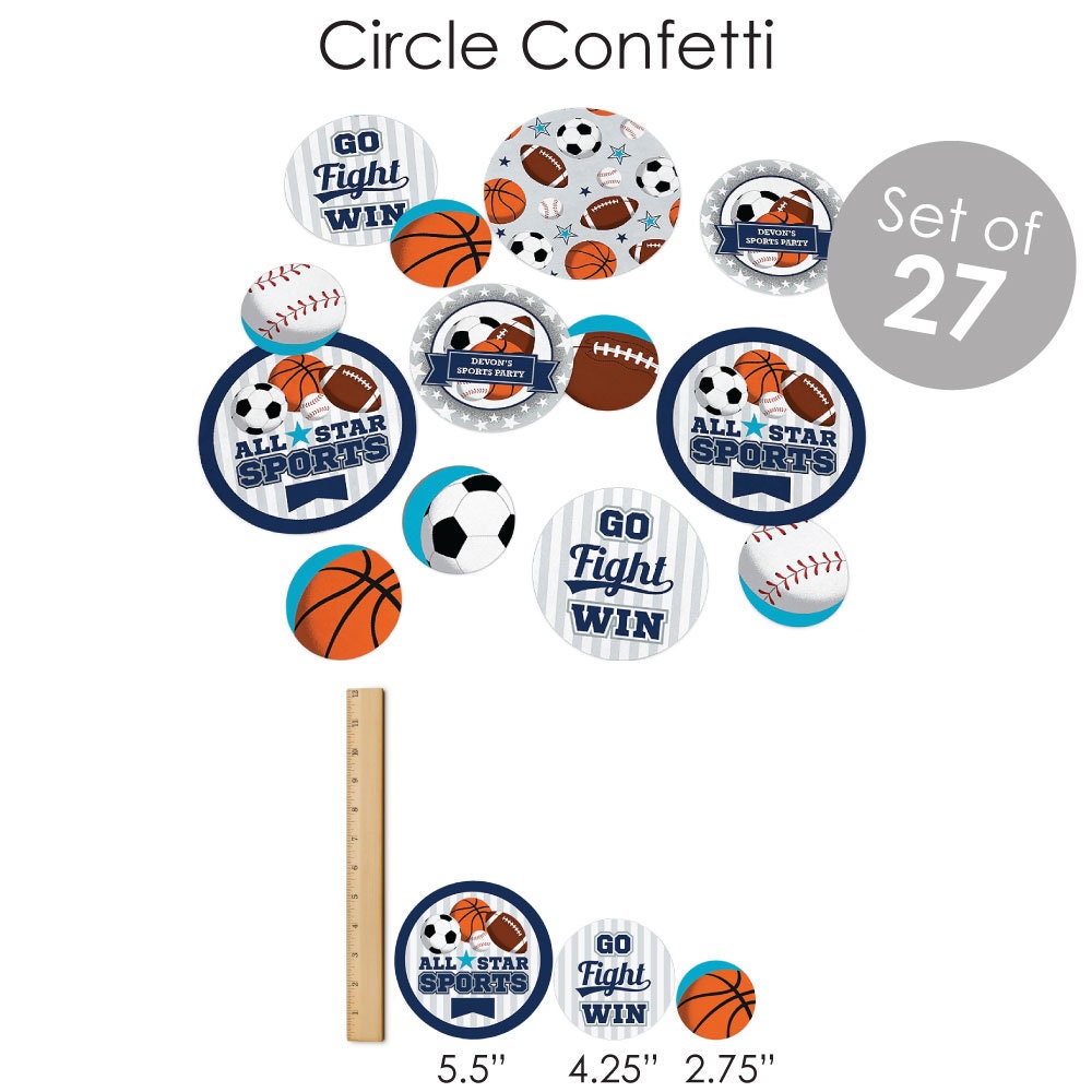 Go Fight Win Sports Baby Shower or Birthday Party | Etsy