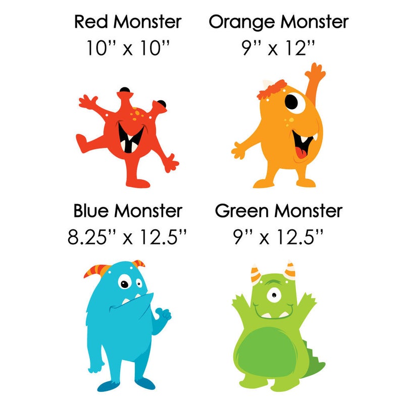 Hanging Monster Bash Outdoor Little Monsters Porch & Tree - Etsy