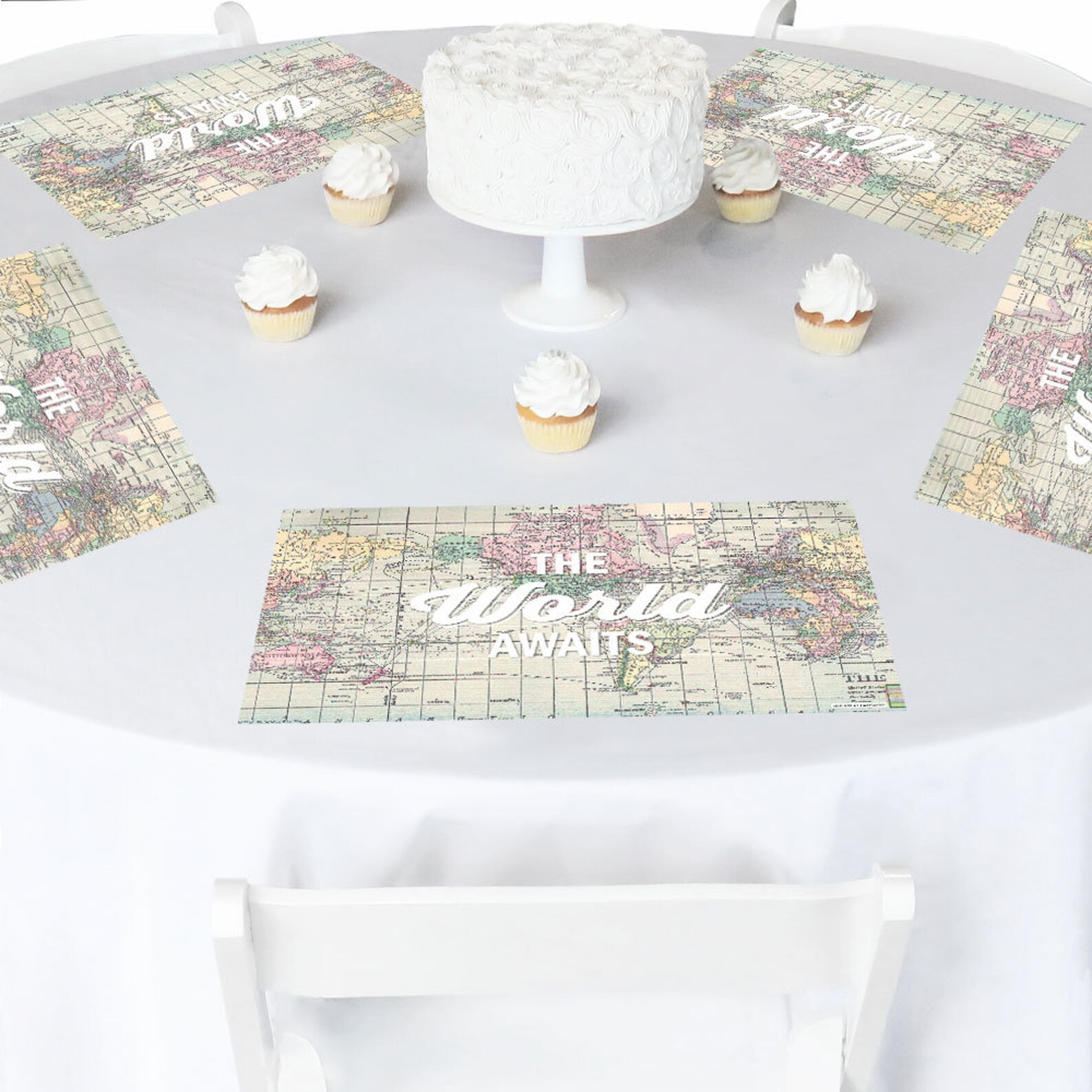 World Awaits Party Table Decorations Travel Themed Party - Etsy