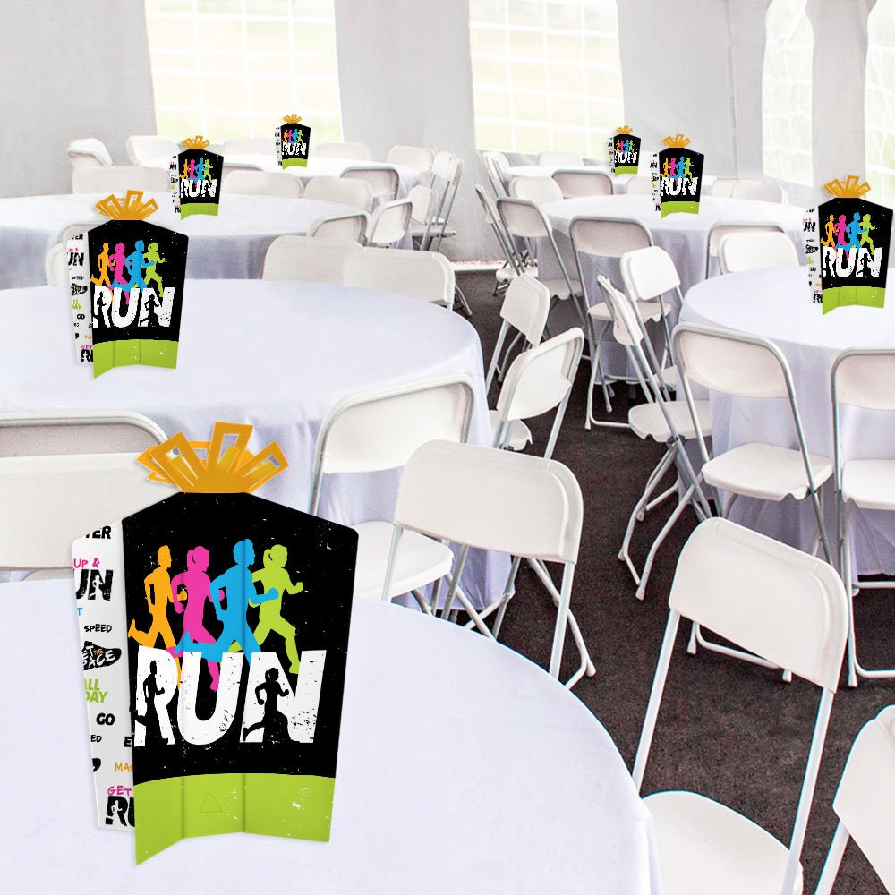 Set the Pace - Running - Table Decorations - Track, Cross Country or ...