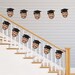 Grad Cap Fun Face Cutout Decorations - DIY Custom Graduation Photo Head ...