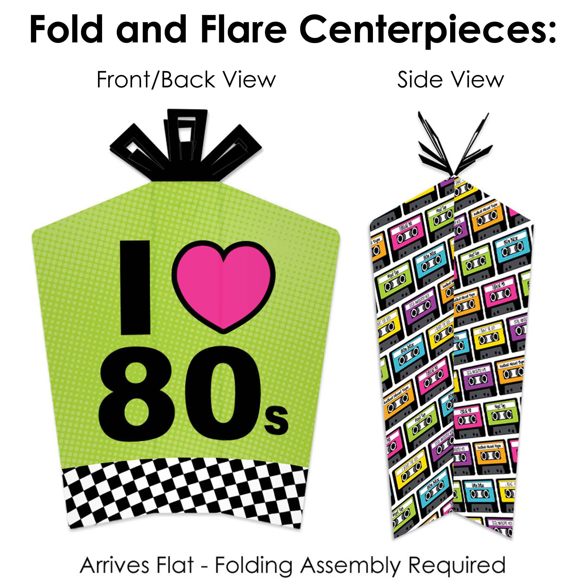 80s Retro Totally 1980s Party Decor and Confetti Terrific - Etsy