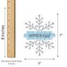 Winter Wonderland Wish Card Snowflake Holiday Party and Winter Wedding ...