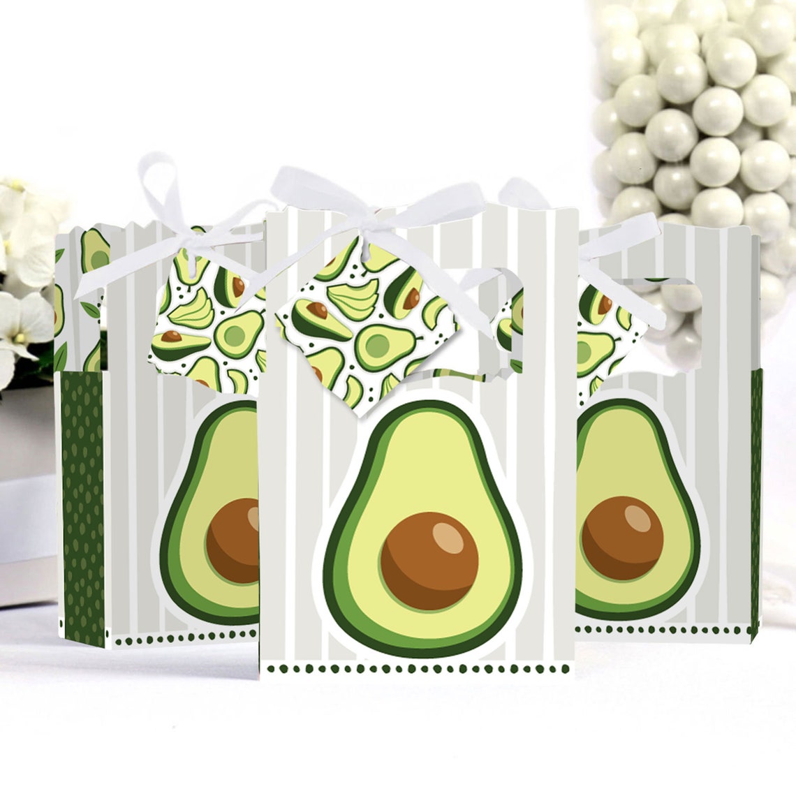Hello Avocado Fiesta Party Favor Boxes Set of 12 | Etsy