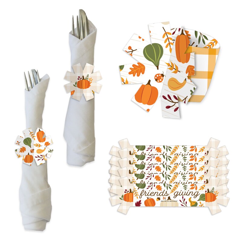 Paper Napkin Rings - Etsy